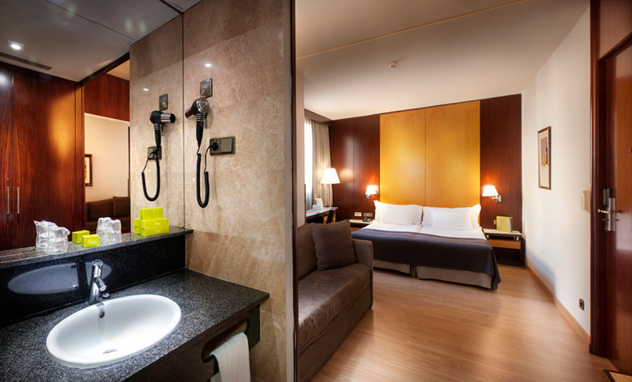 Habitaciones Hotel 4 estrellas Barcelona | Silken Ramblas